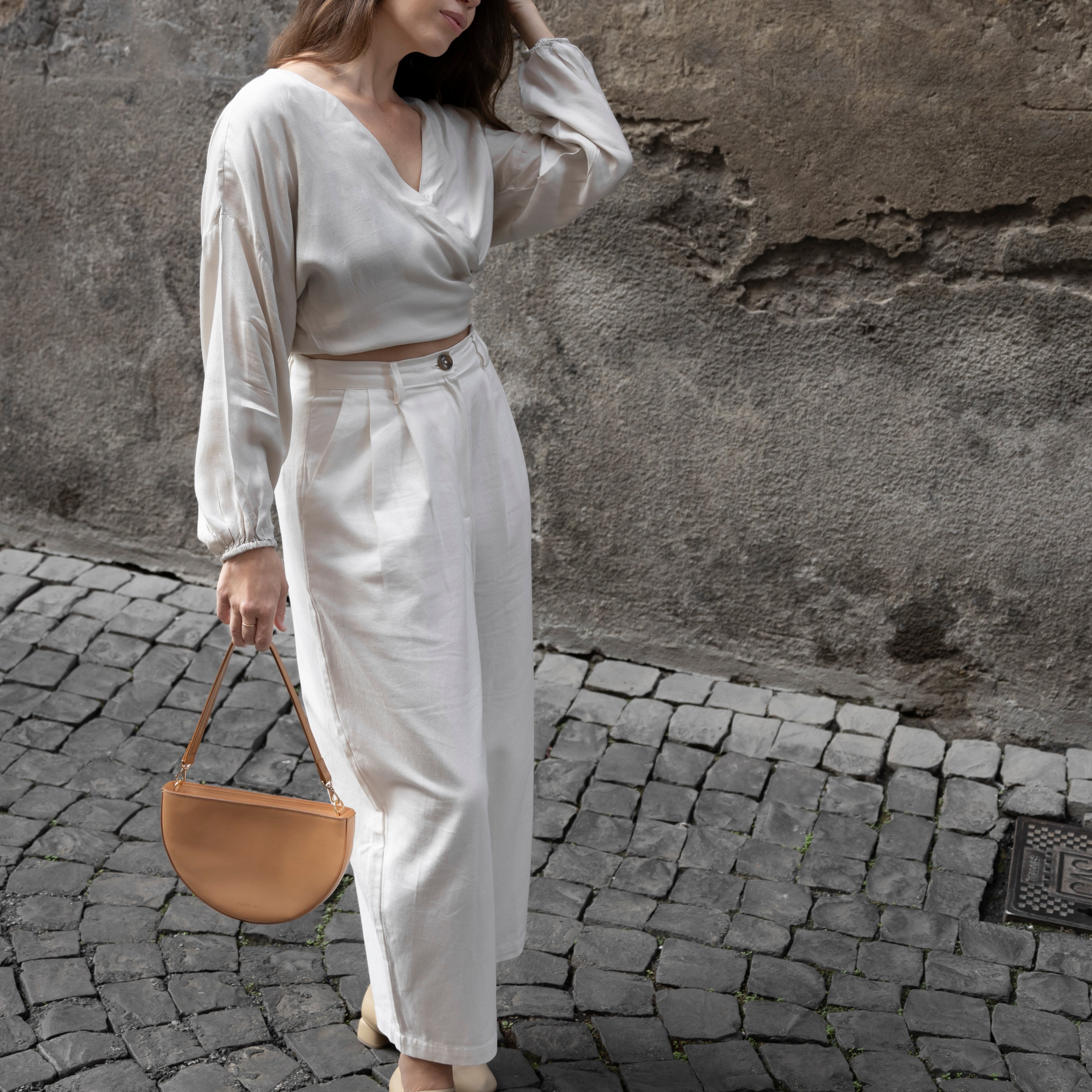 Mini Shoulder Strap, Natural – Findlay