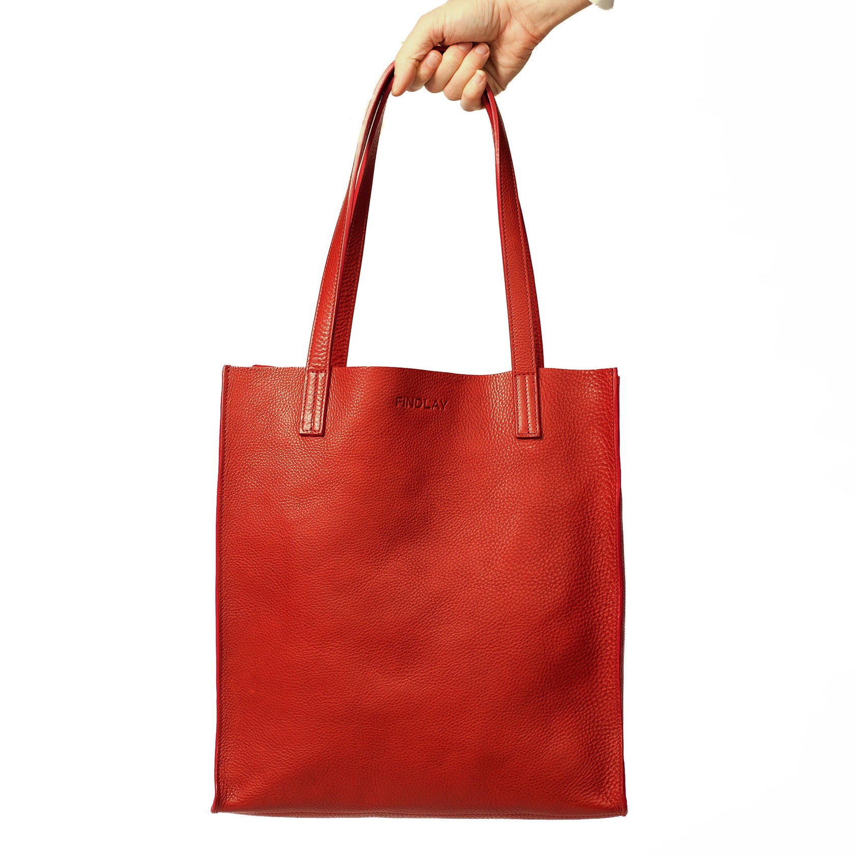 Simple Mag Tote, Cherry – Findlay
